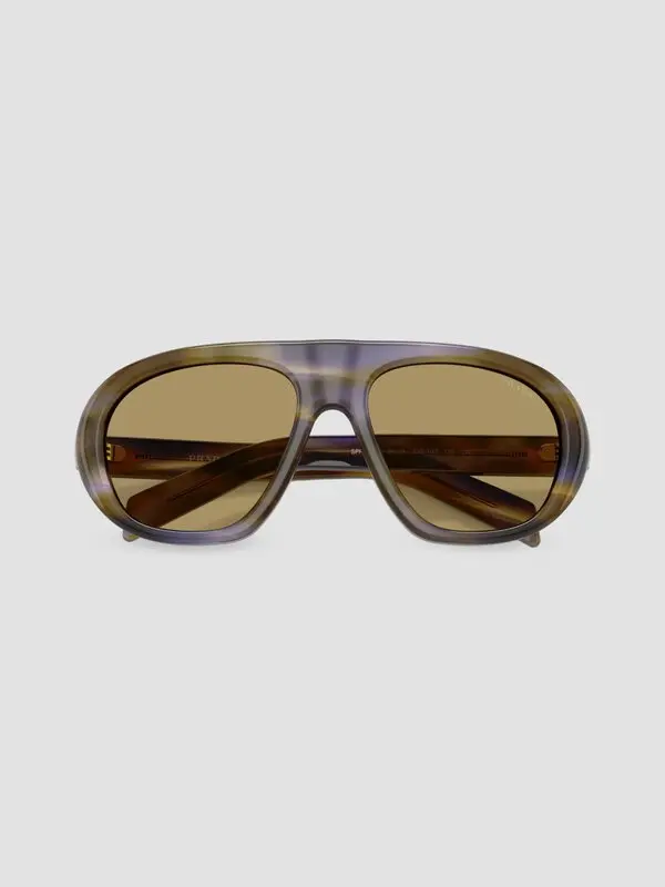 Prada 56mm Pilot Sunglasses