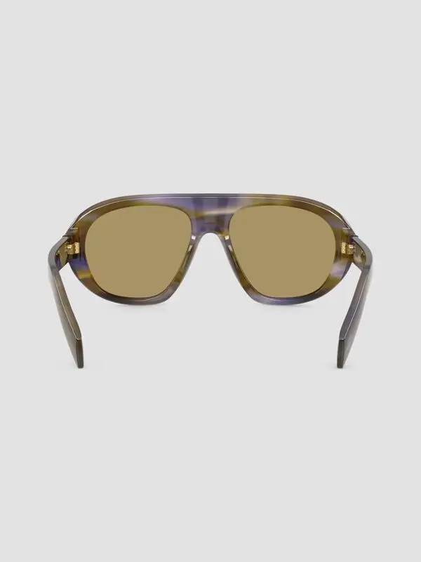 Prada 56mm Pilot Sunglasses