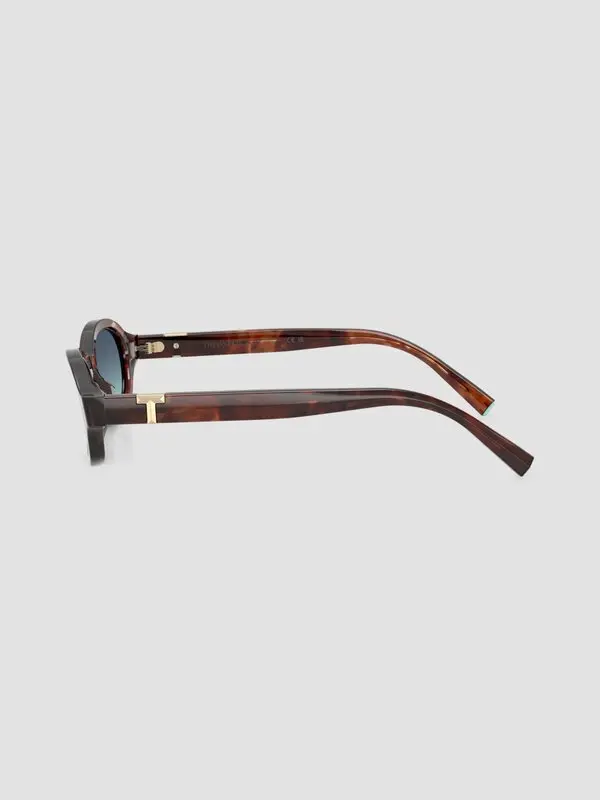 Tiffany & Co. 52mm Oval Sunglasses - Brown