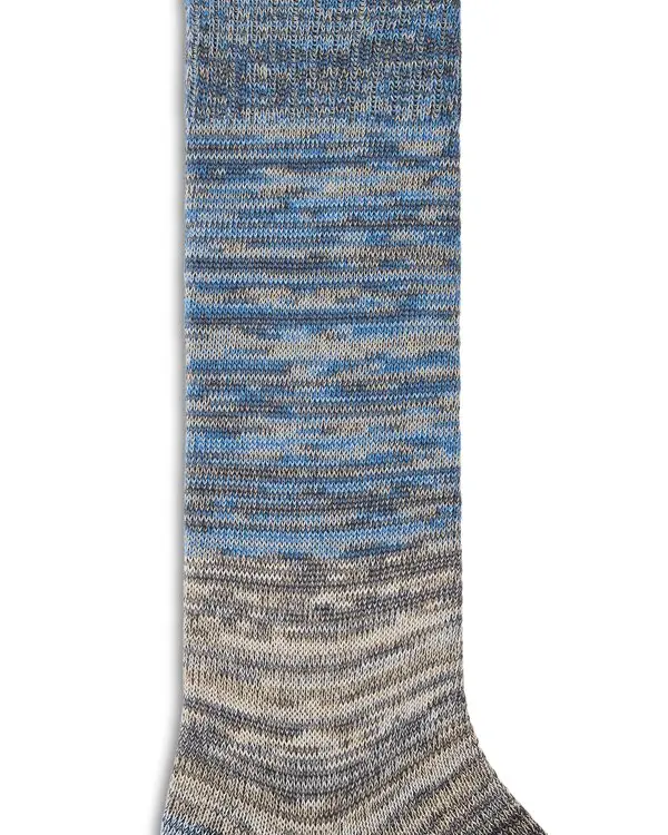 Paul Smith Mouline Cotton Stretch Socks - Grey