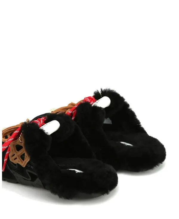 NAKED WOLFE Adorn Mule - Black