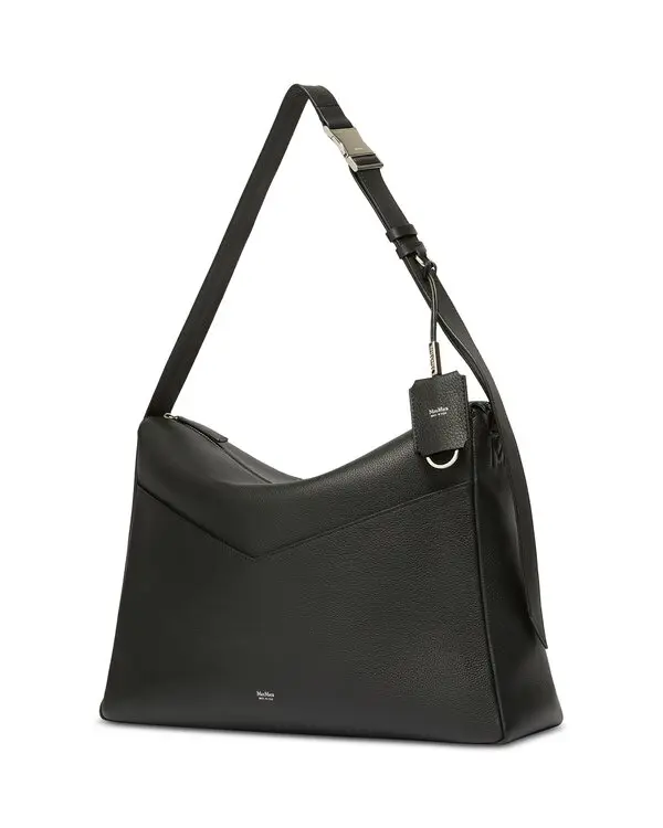 Max Mara Large Leather Shoulder Bag