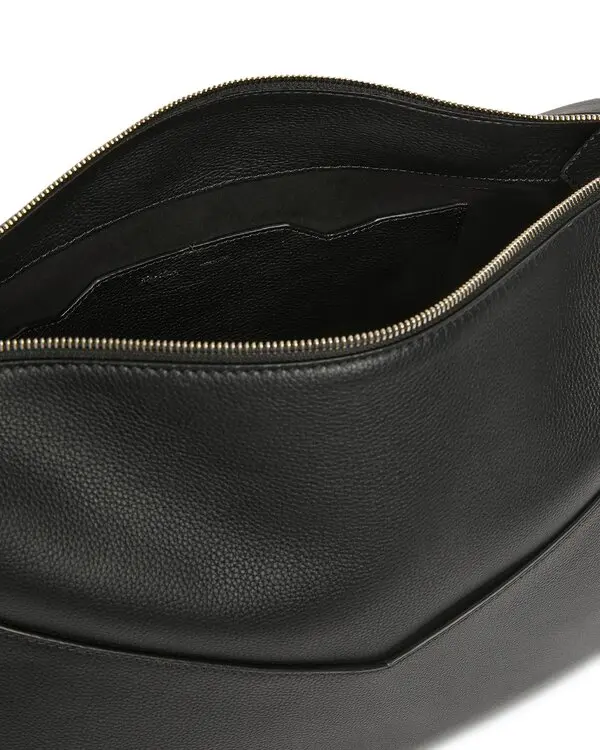Max Mara Large Leather Shoulder Bag