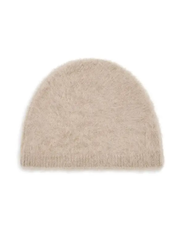 REISS Ava Brushed Cashmere Beanie