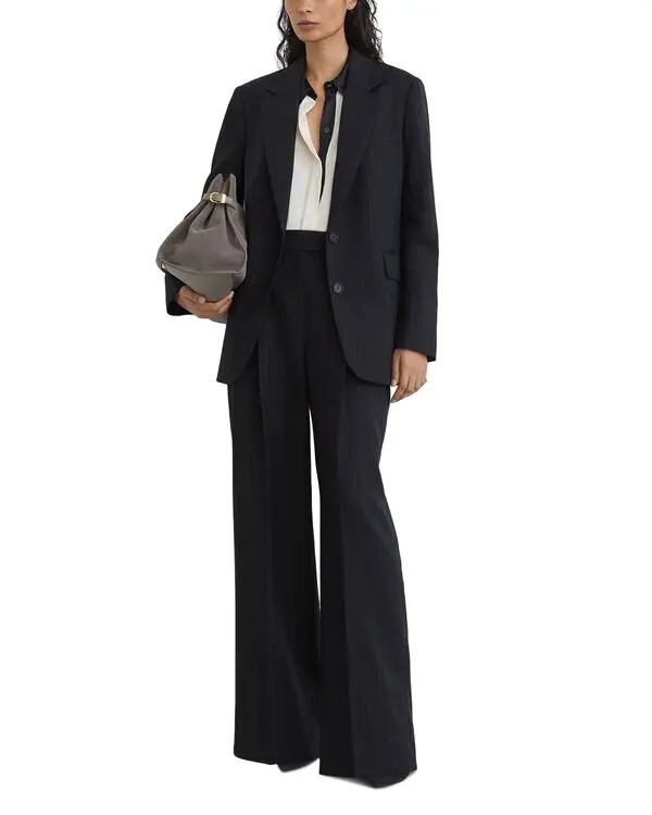 REISS Petites Beck Wool Two Button Blazer