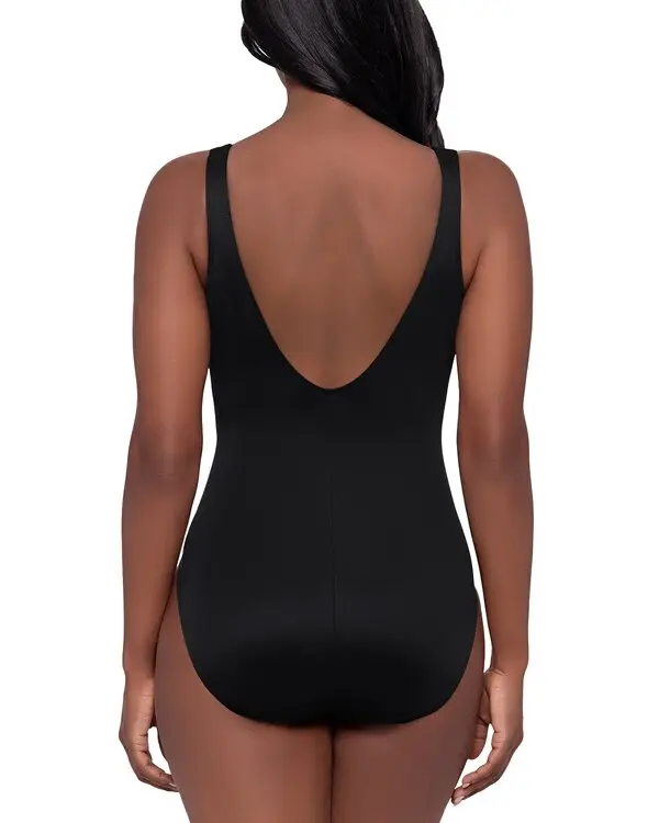 Miraclesuit Cat Call Charmer Ruched One Piece Swimsuit