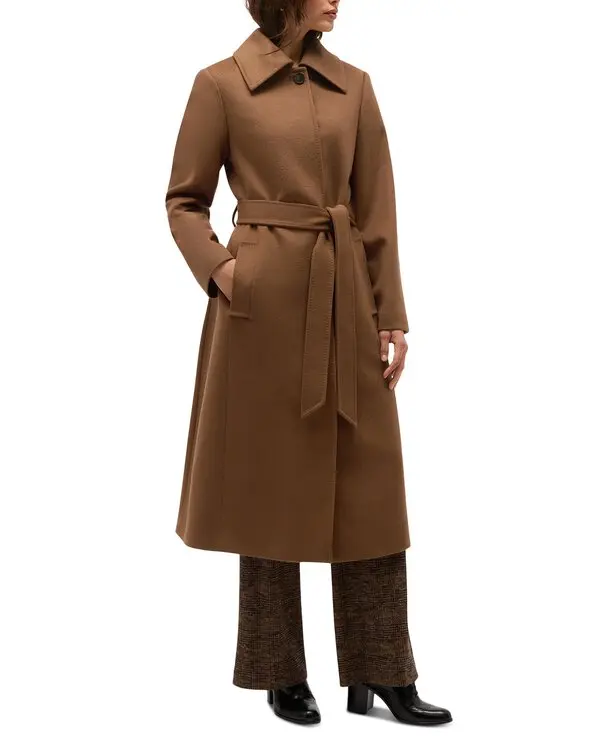 HOBBS LONDON Mira Wool Belted Coat