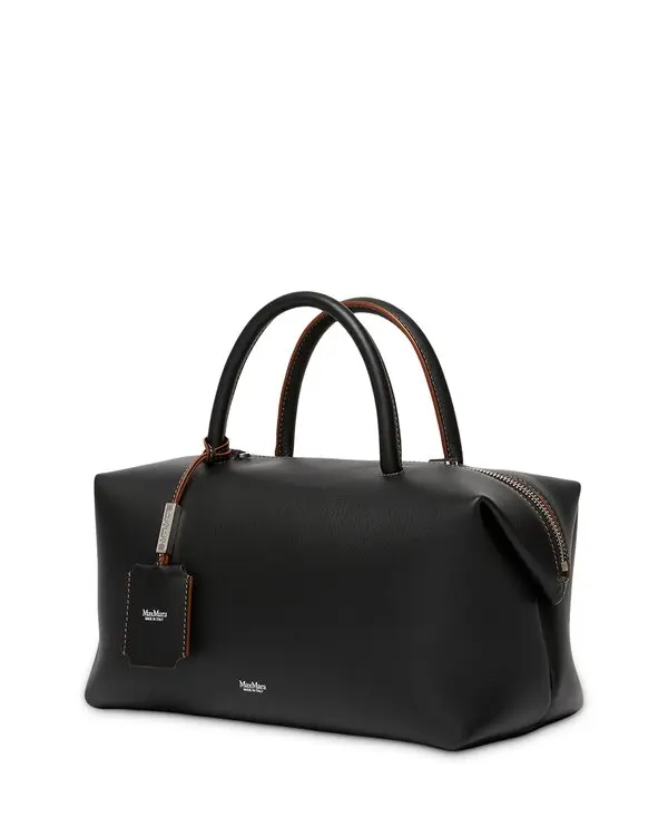 Max Mara Medium Calfskin Bowler Bag