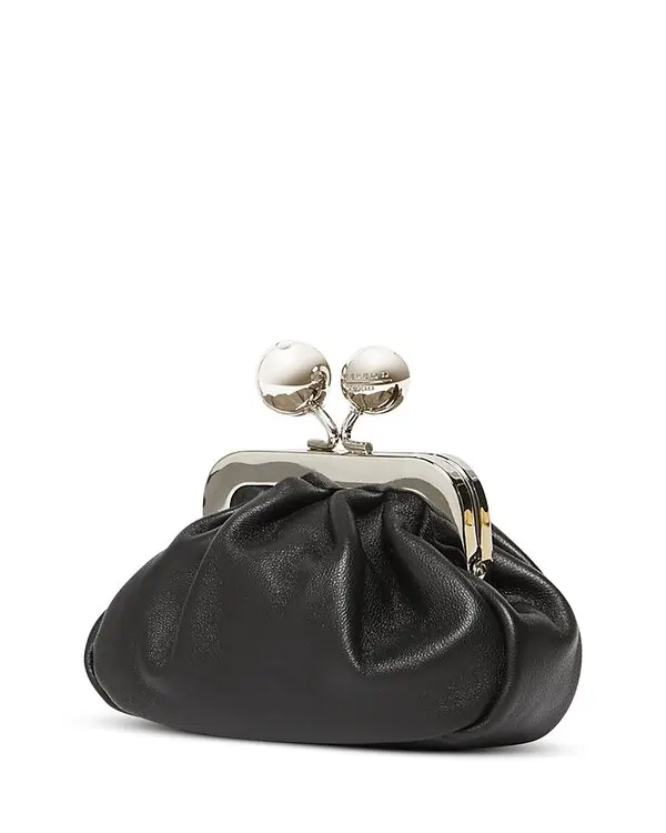 Max Mara Diomede Leather Convertible Clutch