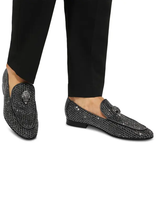 Kurt Geiger Hugh 2 Embellished Leather Loafers
