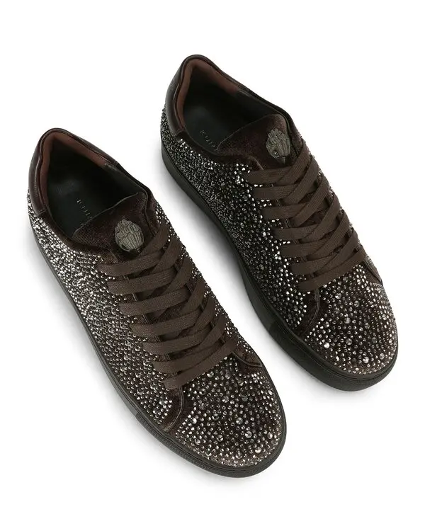 Kurt Geiger Lennon Embellished Low Top Sneakers