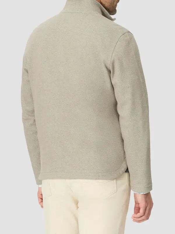 Robert Graham Draycott Quarter-zip Shirt - Sage
