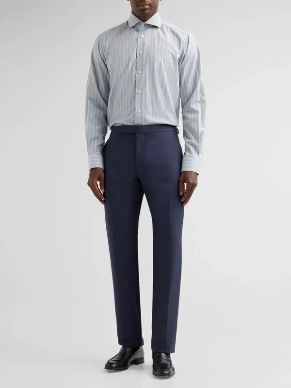 Eton Glen Checktwill Button-front Shirt