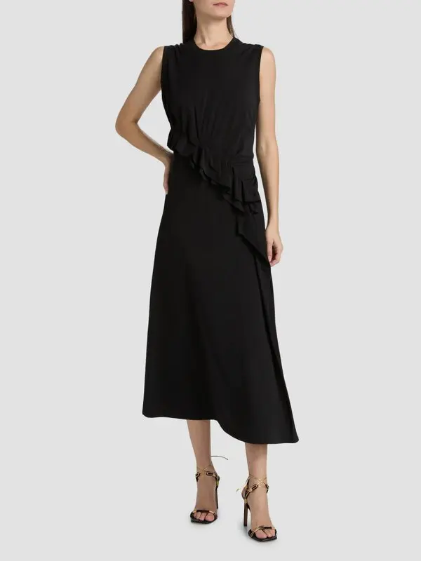 Ulla Johnson Jeune Ruffled Cotton Midi-dress
