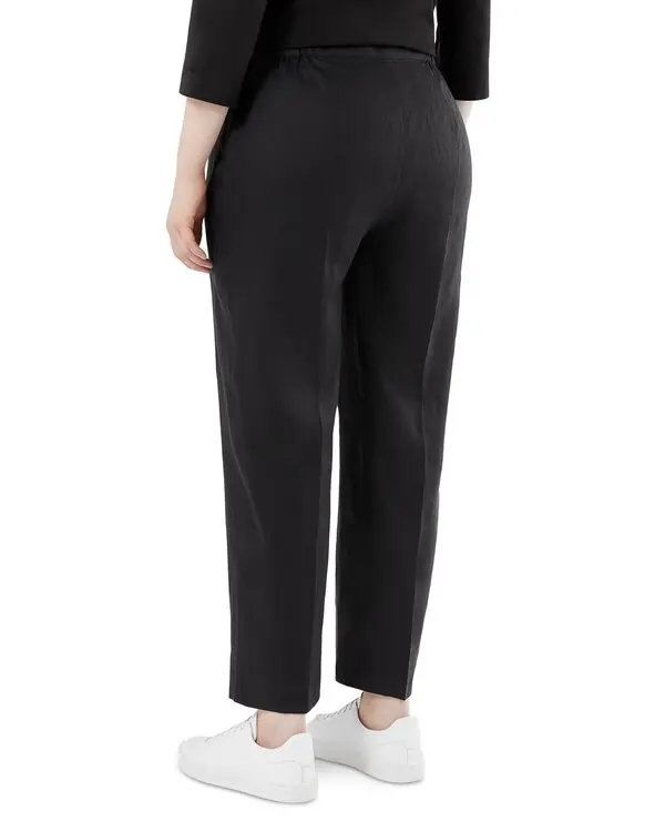 Marina Rinaldi Linen Cigarette Pants