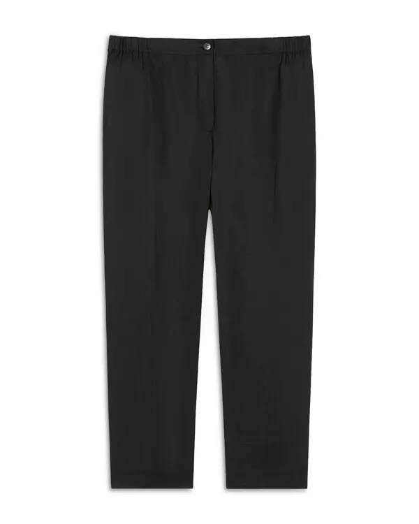 Marina Rinaldi Linen Cigarette Pants