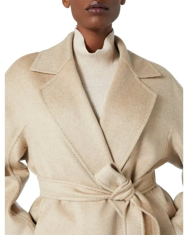 Marina Rinaldi Double Sided Cashmere Cocoon Coat