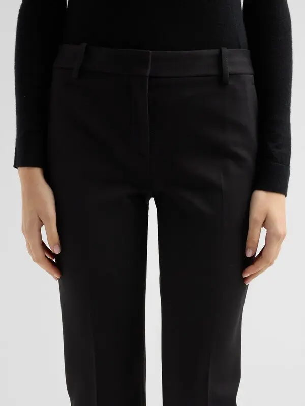 Theory Treeca Slim-fit Crop Trousers