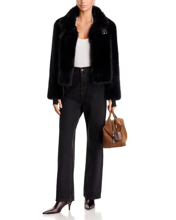 Sam. Marley Faux Fur Jacket