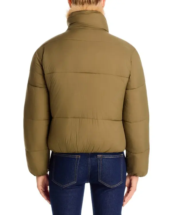 Sam. Amara Reversible Faux Fur Puffer Jacket