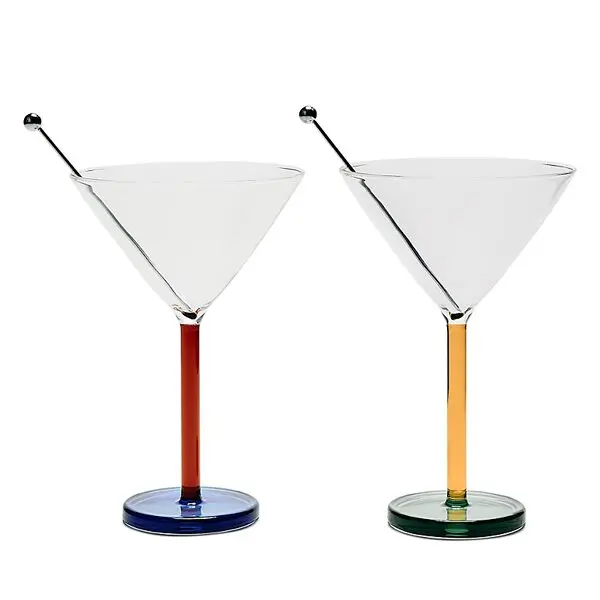 SOPHIE LOU JACOBSEN Piano Cocktail Set, Set Of 2 - Dizzy