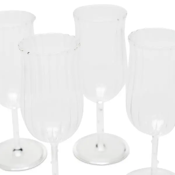 SOPHIE LOU JACOBSEN Tulip Wine Glass, Set Of 4