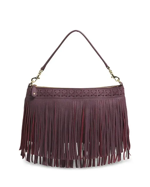 Stoney Clover Lane Brighton Fringed Leather Clutch