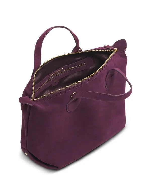 Stoney Clover Lane Pittsford Pouchette Suede Shoulder Bag