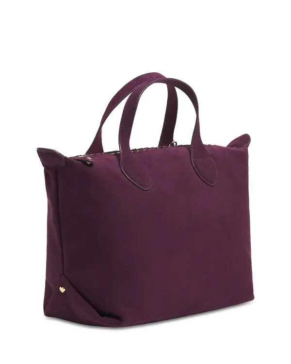 Stoney Clover Lane Pittsford Pouchette Suede Shoulder Bag