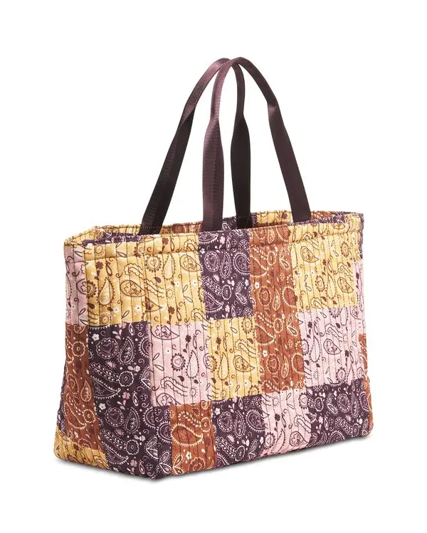 Stoney Clover Lane Large Everything Quilted Canvas Tote