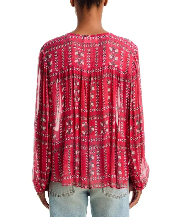 Isabel Marant Étoile Daytonea Tie Neck Top