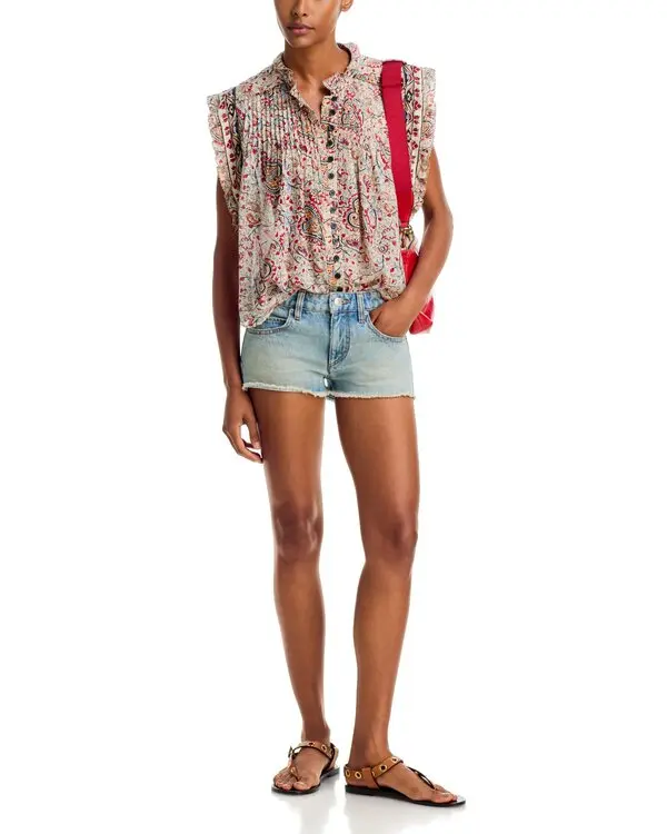 Isabel Marant Étoile Derrron Cotton Sleeveless Top