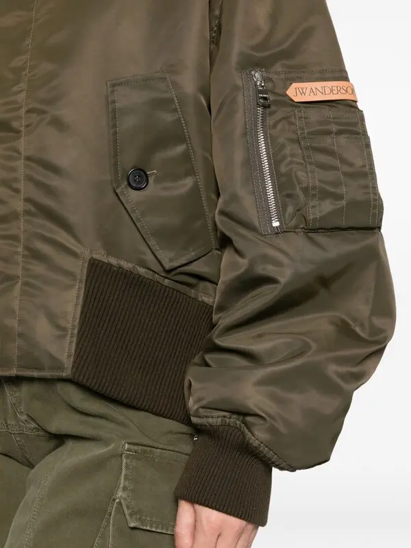 JW Anderson Nylon Oversized Bomber Jacket