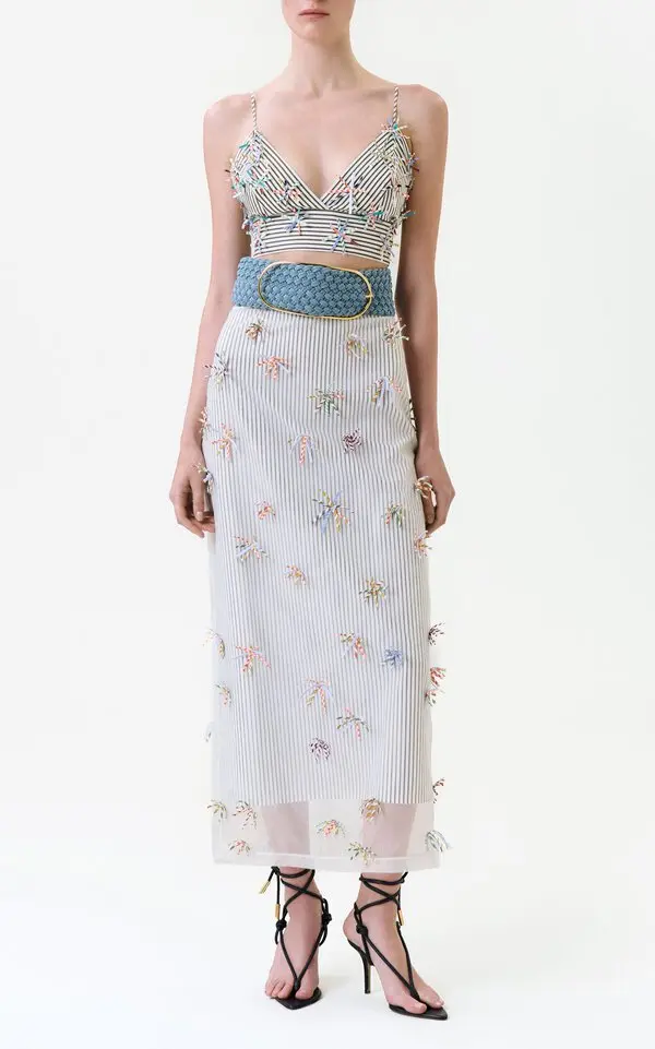 Silvia Tcherassi Ibbie Cotton Top