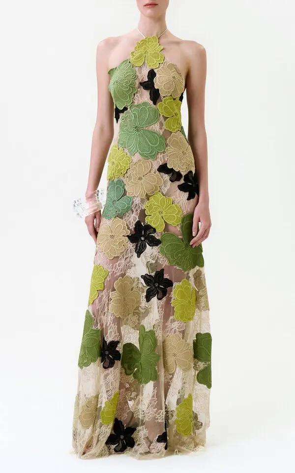 Silvia Tcherassi Xenia Cotton-blend Maxi Dress