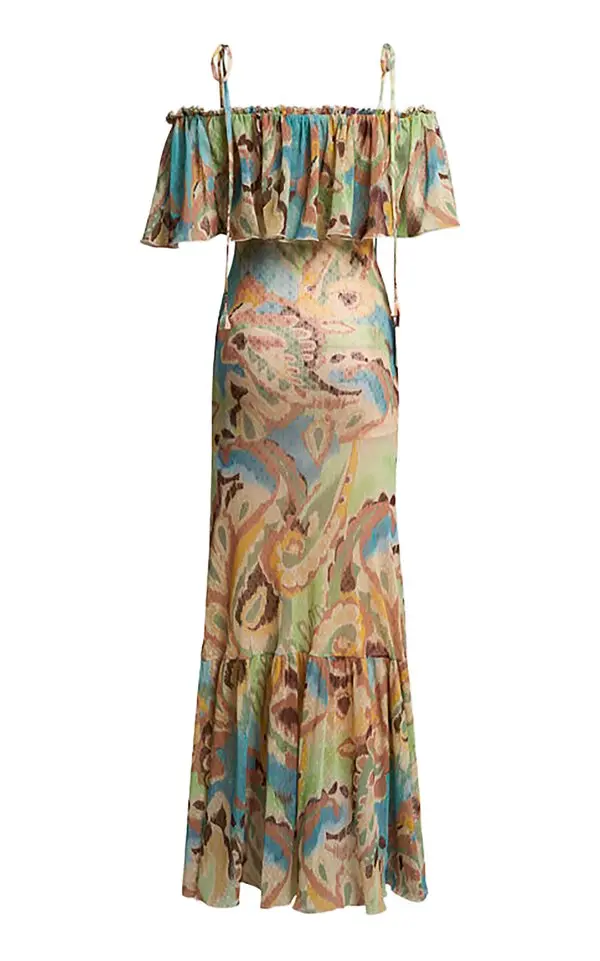 Etro Off-the-shoulder Maxi Dress