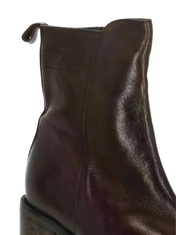 Moma Leather Ankle Boots