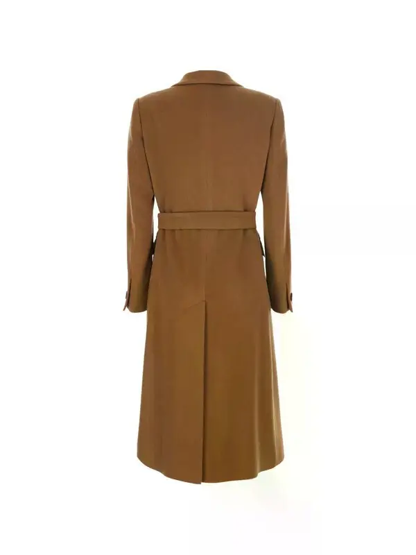 Tagliatore Belted Double-breasted Coat