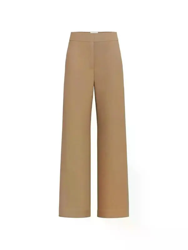Marella Hight-waisted Trousers - Brown