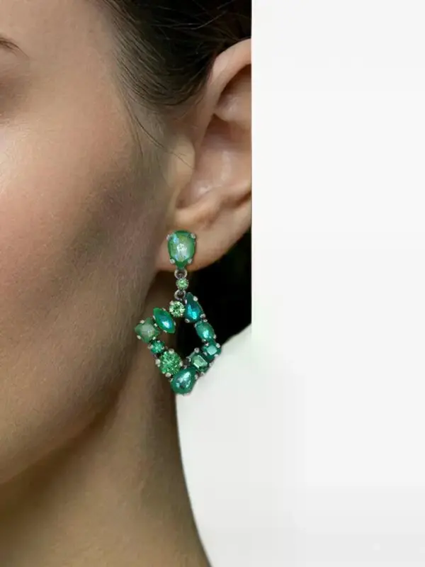 KONPLOTT Mess To Impress Crystal Drop Earrings