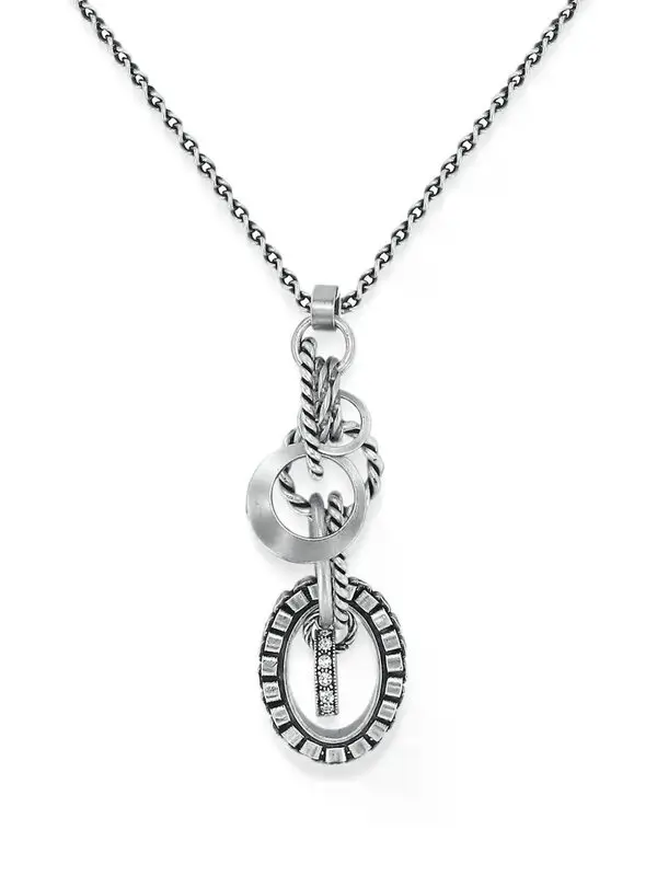 KONPLOTT Rings & Rhythm Interlocking Pendant Necklace