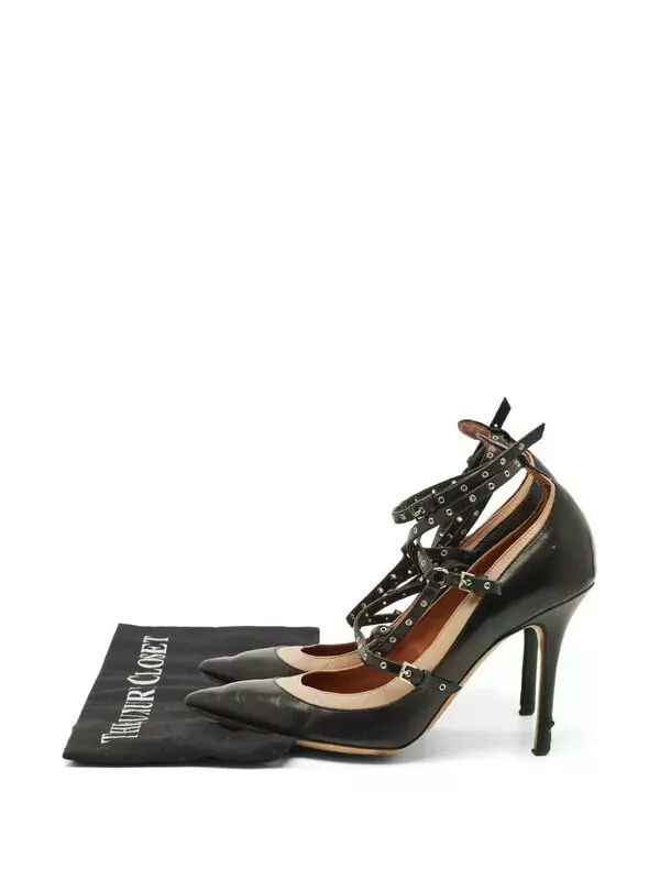 Valentino Garavani Love Latch Ankle-strap Pumps - Black