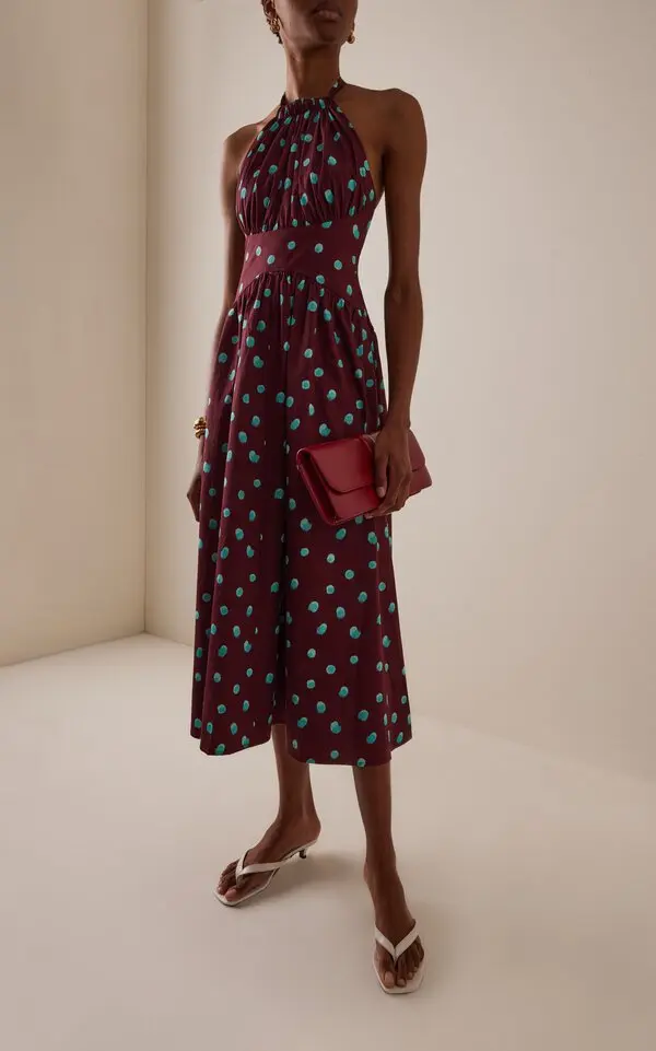 Rosie Assoulin Name Of Love Cotton Dress
