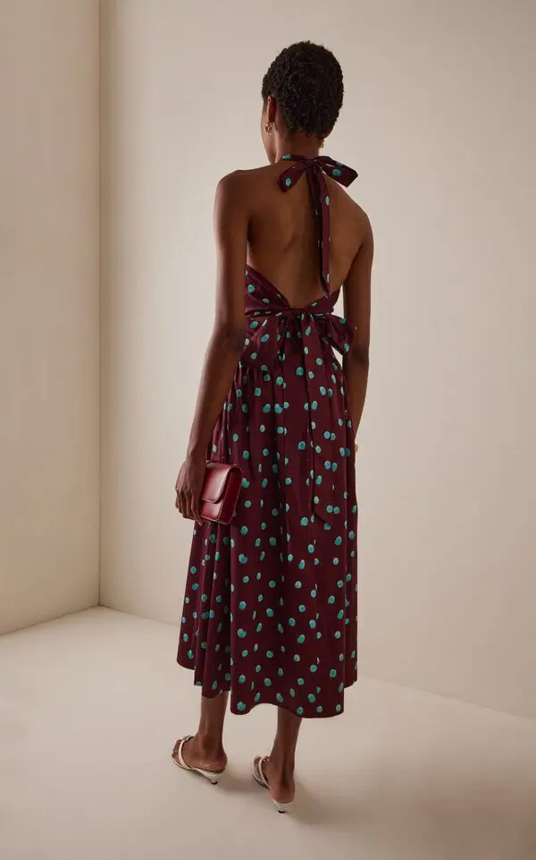 Rosie Assoulin Name Of Love Cotton Dress