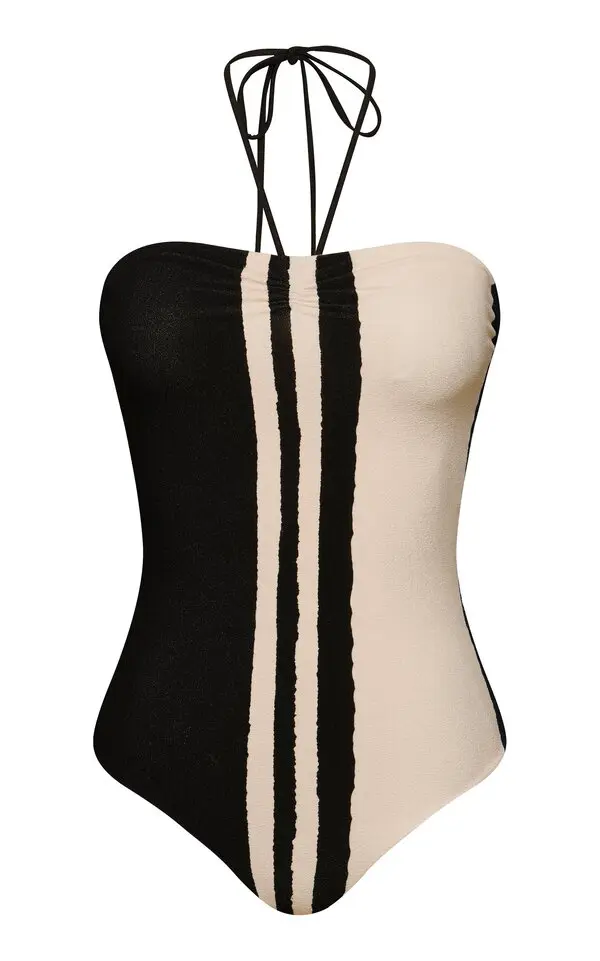 Johanna Ortiz Terry Ucayali River One-piece Jersey Swimsuit - Multi