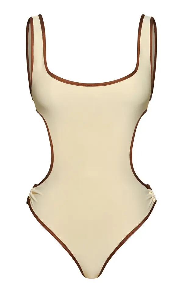Johanna Ortiz Raiz Marina One-piece Jersey Swimsuit - Multi