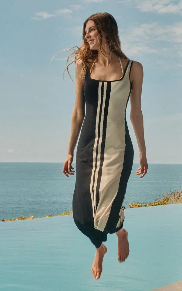 Johanna Ortiz Solar Code Jersey Maxi Dress