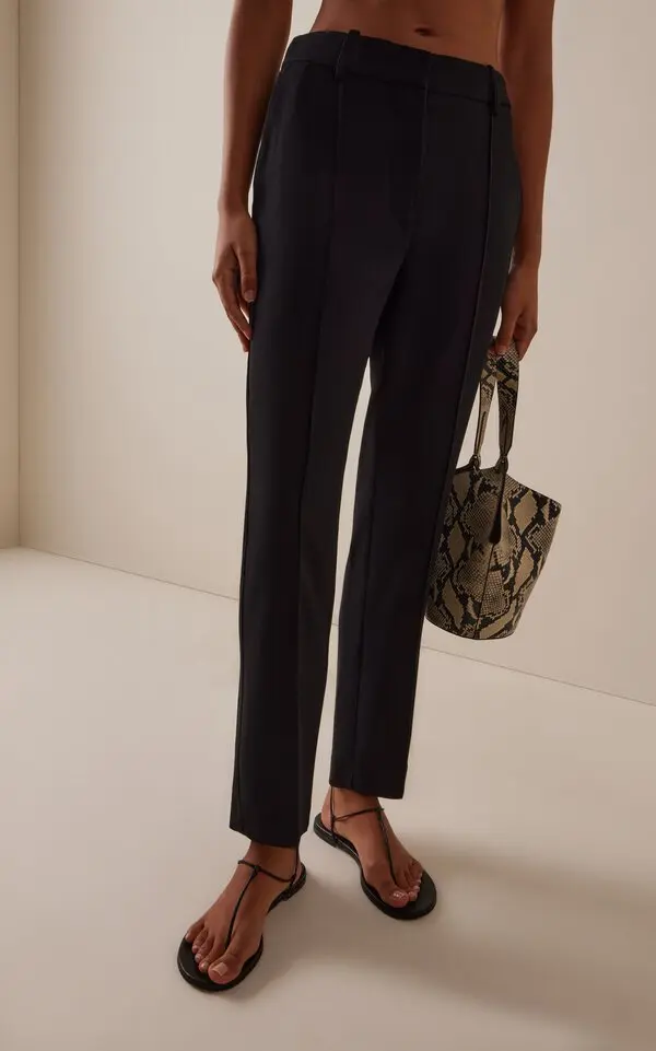 Co Crepe Cigarette Pants
