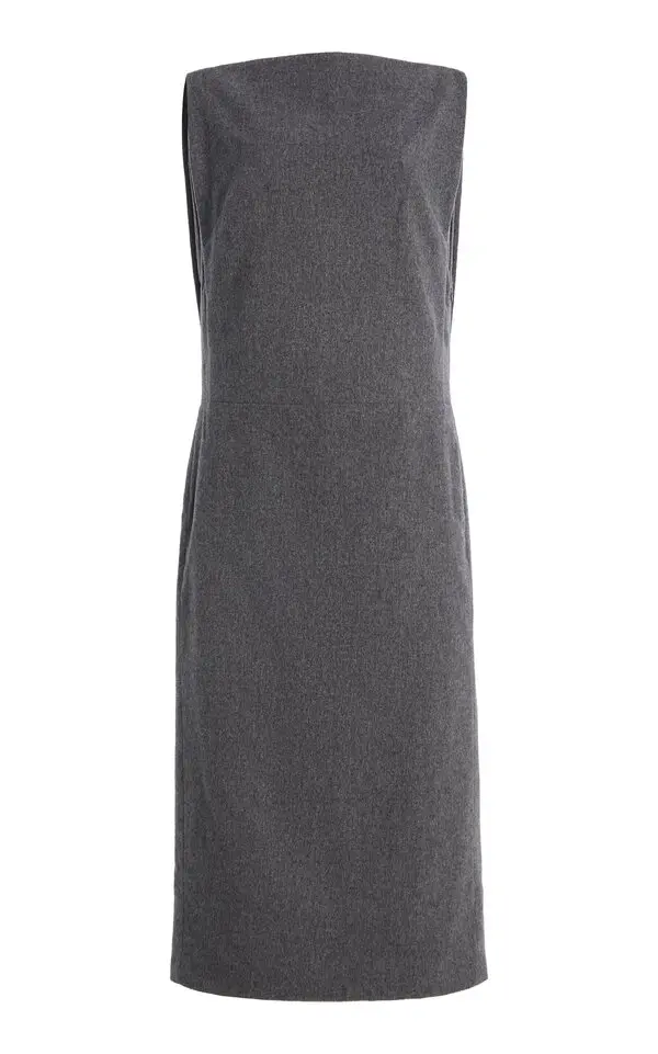 Co Bateau Wool Cashmere Dress