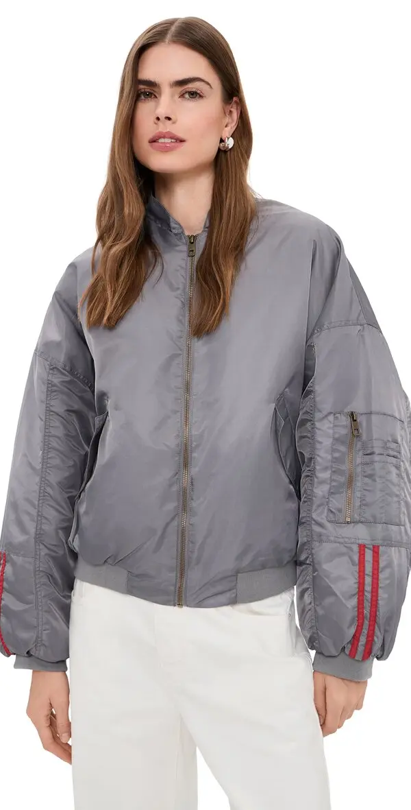 Lioness Bloom Bomber Jacket - Titanium